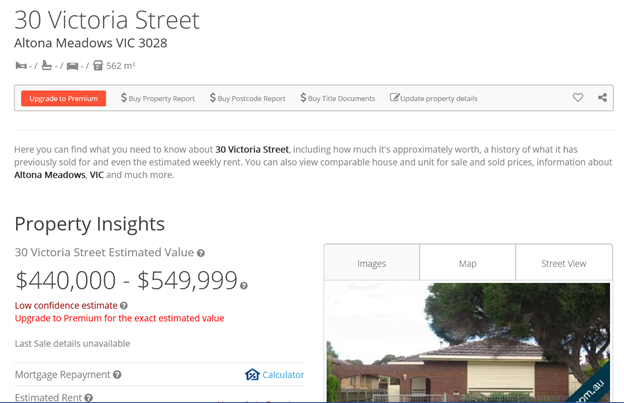 What is my house/property worth?